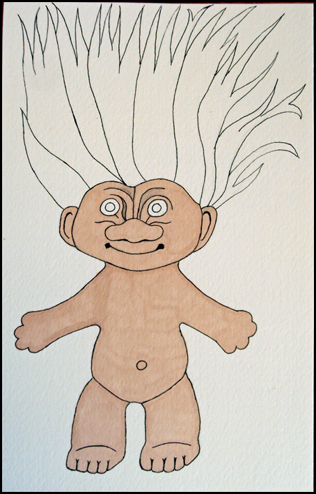 Draw Doodle and Decorate: A Troll for Luck